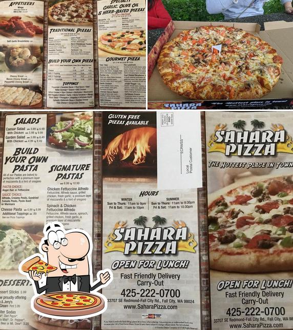 Sahara Pizza in Fall City - Restaurant menu and reviews