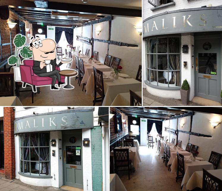 Maliks, Marlow - Restaurant menu, prices and reviews