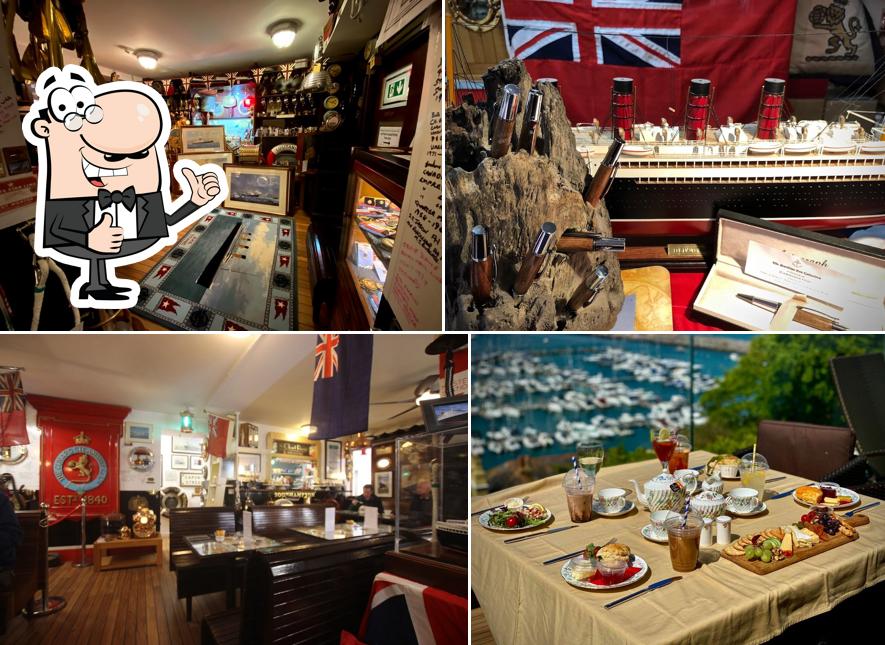 The Brixham Steam Packet Company & Chart Room First Class Coffee Lounge ...
