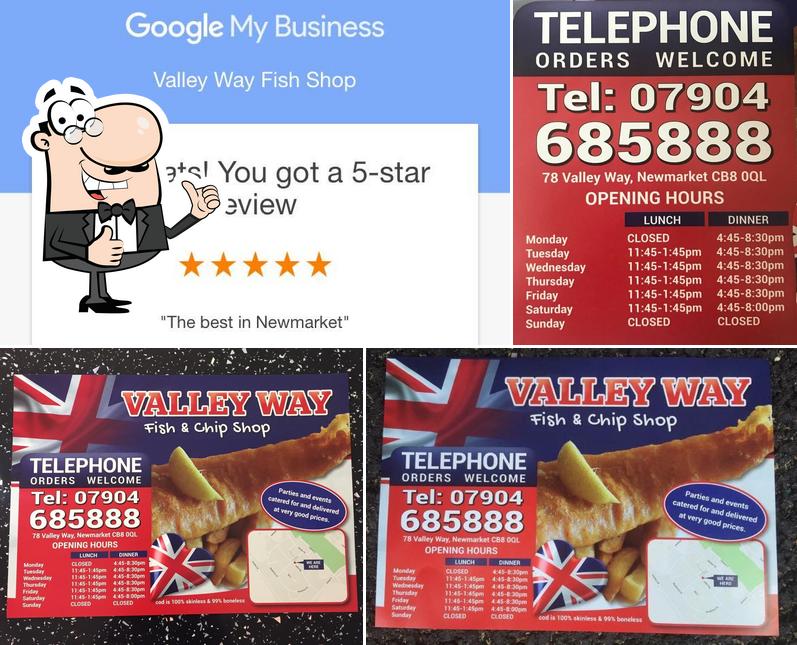 Valley Way Fish & Chips, Newmarket - Restaurant menu, prices and reviews