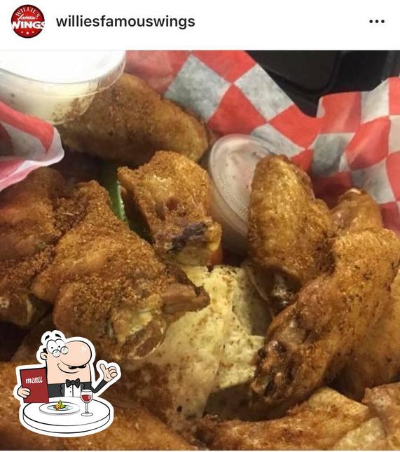 Willie's Famous Wings in Columbia - Restaurant menu and reviews