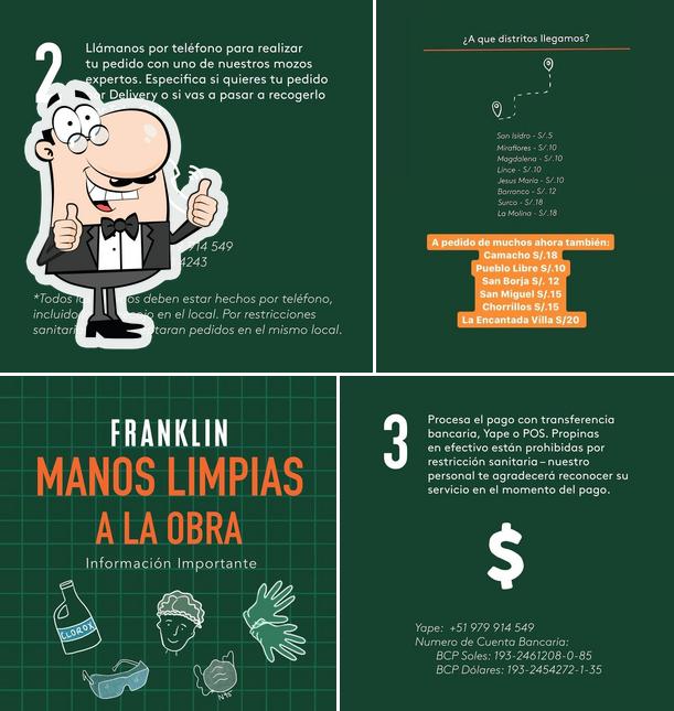 Franklin Restaurante, San Isidro - Carta del restaurante y opiniones