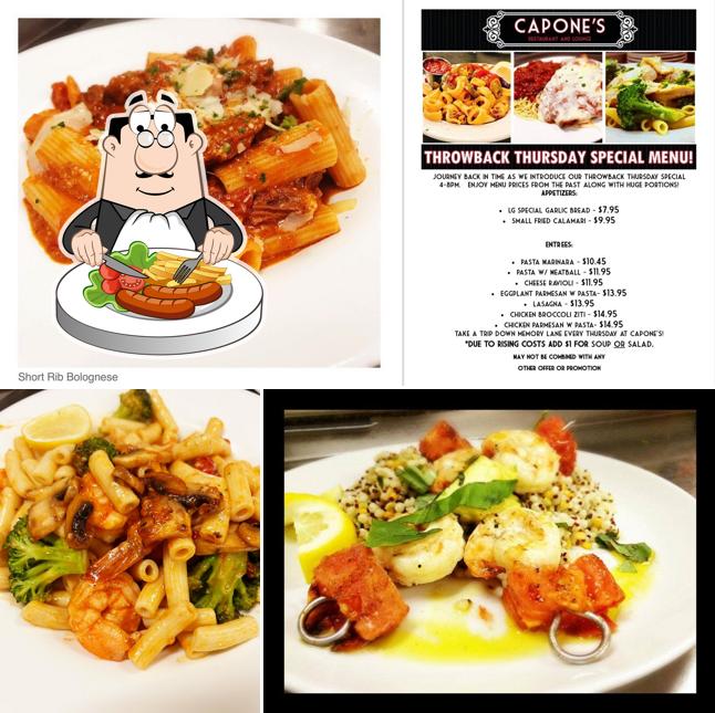 Capone's Restaurant & Lounge, Peabody - Restaurant menu, prices and reviews