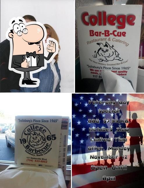 College Barbecue, Salisbury - Restaurant menu, prices and reviews