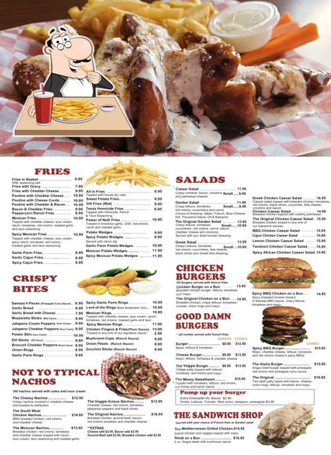 Wing House Colborne, Colborne - Restaurant menu, prices and reviews