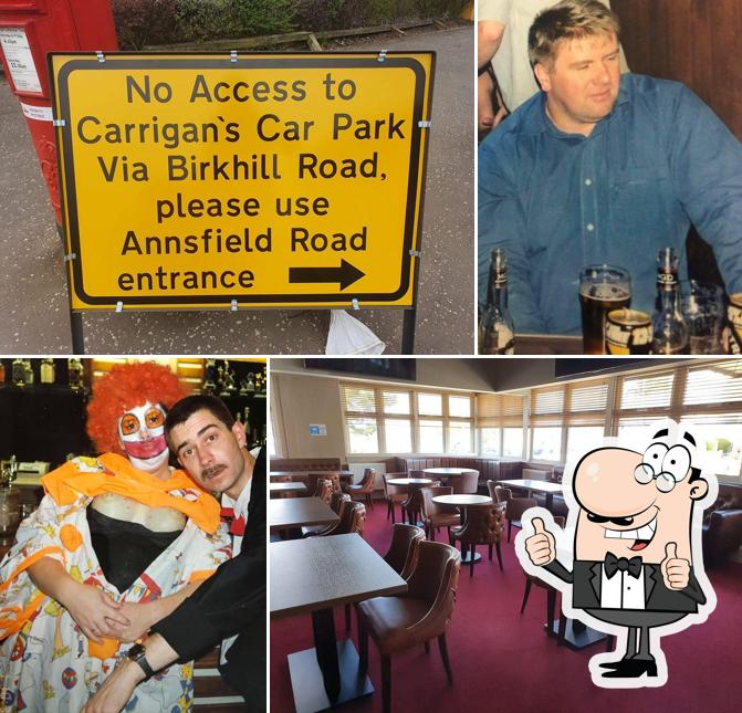 Carrigan's Hamilton, Hamilton - Restaurant menu, prices and reviews