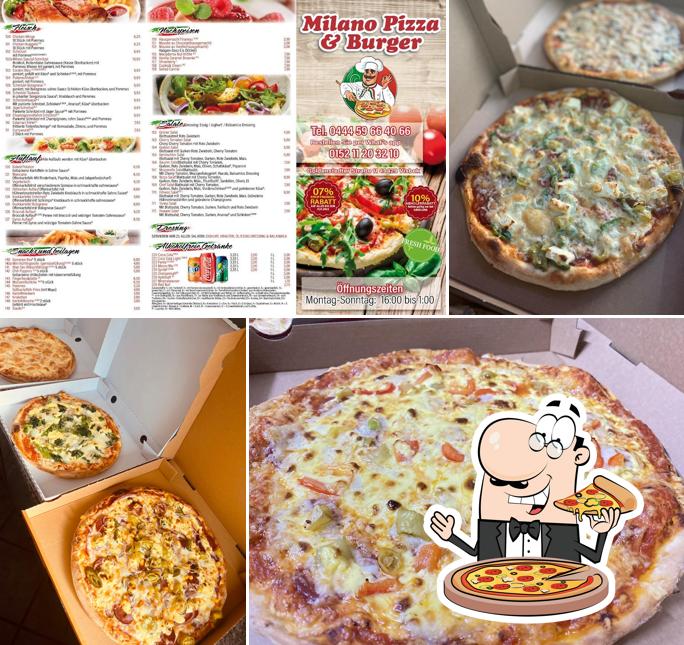 Milano Pizza & Burger, Visbek - Restaurantspeisekarten und Bewertungen
