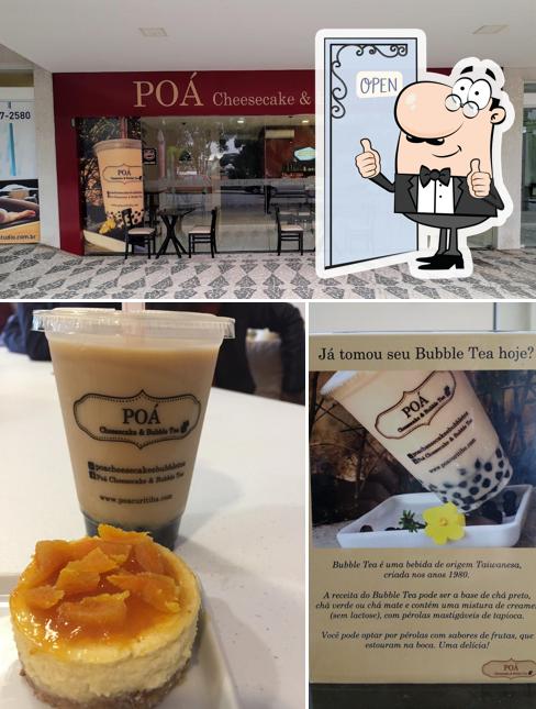 Poa Cheesecake & Bubble Tea Casa de Chá LTDA café, Curitiba ...