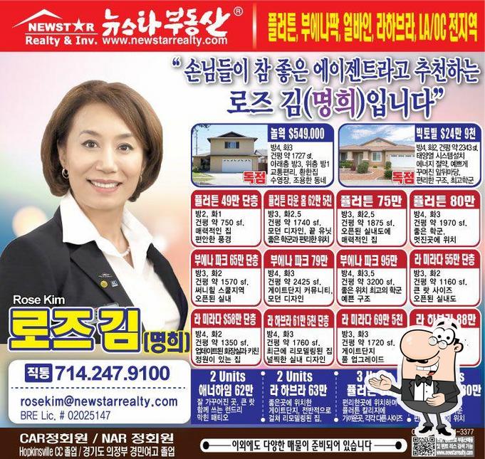 New Star Realty Rose Kim in Buena Park
