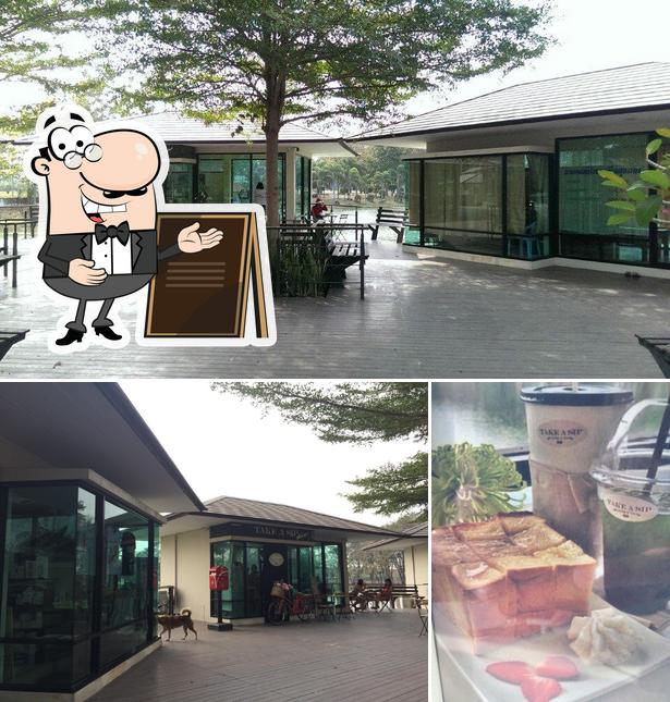 Take a sip (กาญจบุรี) cafe, Tha Ruea
