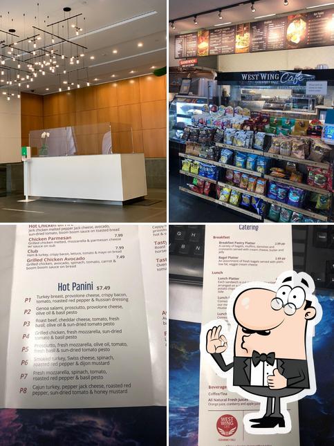West Wing Cafe, Washington, L'Enfant Plaza - Restaurant menu, prices ...