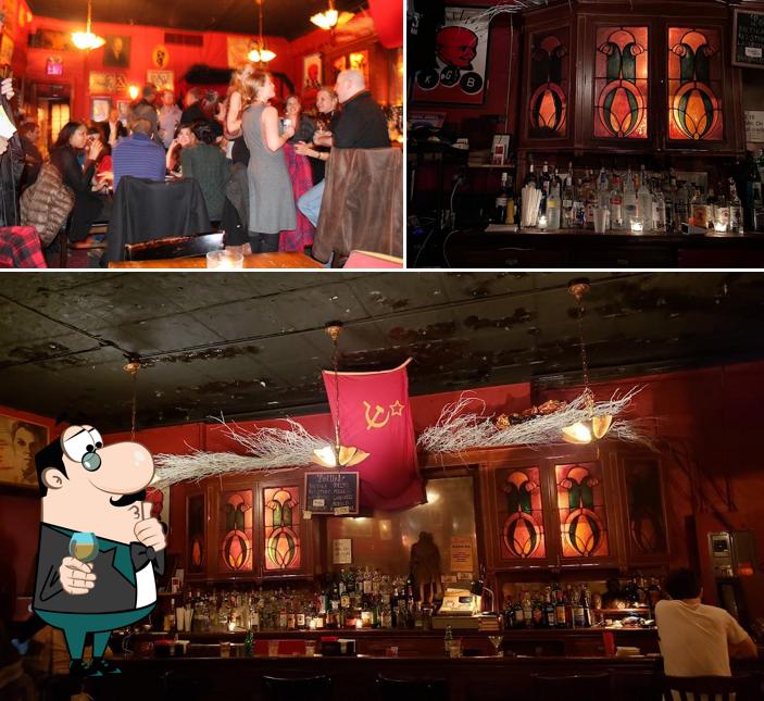 KGB Bar, 85 E 4th St in New York City - Restaurant menu and reviews