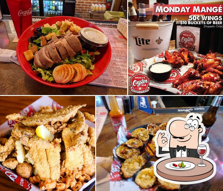 Uncle T's Oyster Bar, Scott - Restaurant menu, prices and reviews