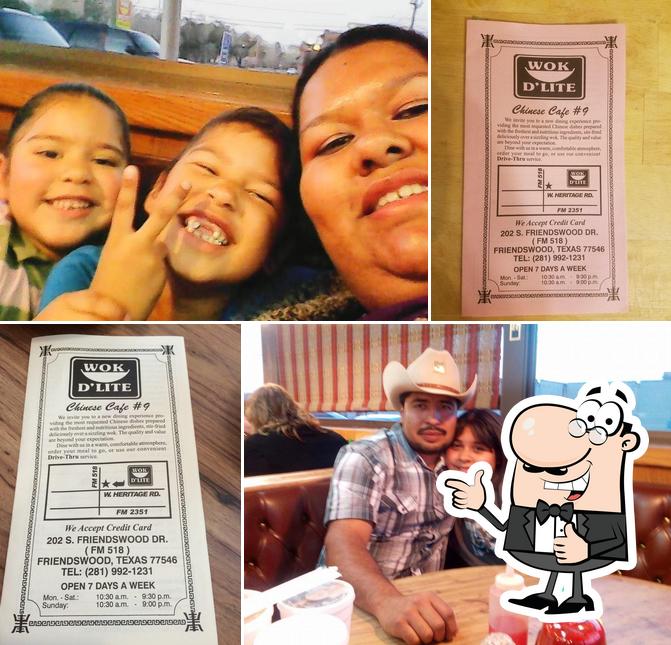 Wok D'Lite, 202 S Friendswood Dr in Friendswood - Restaurant menu and ...
