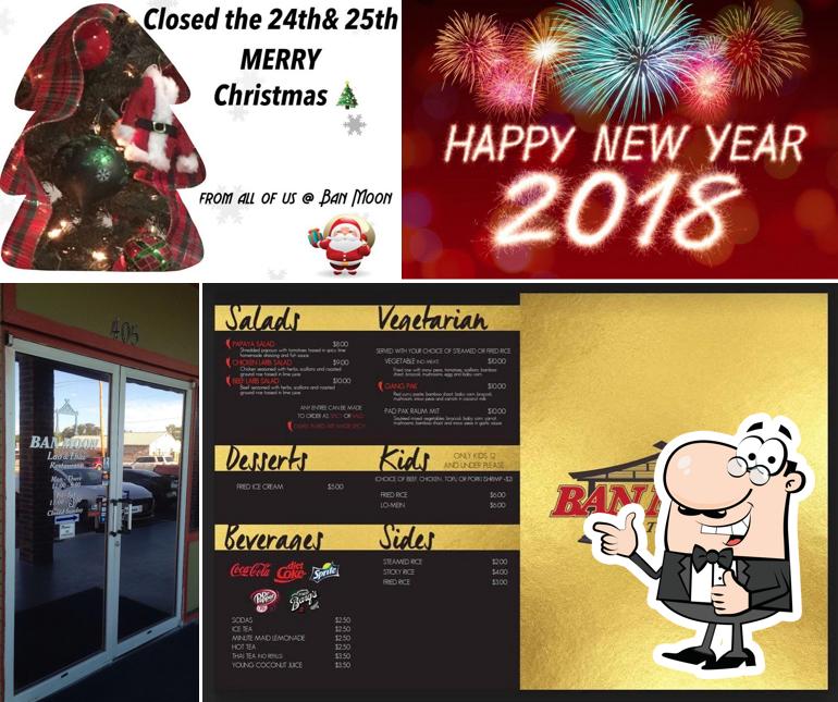 Restaurante Ban Moon, San Angelo, 405 W Ave N - Carta del restaurante y ...