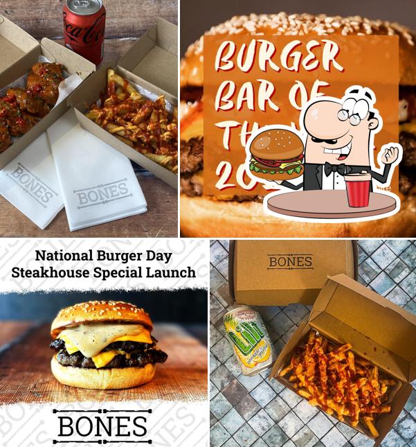 Bones Wing & Burger Bar in Potters Bar - Restaurant menu and reviews