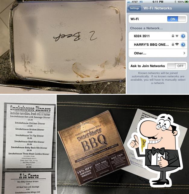 Harry's Oklahoma Style Smokehouse BBQ in Lomita - Restaurant menu and ...