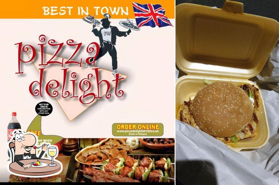 Pizza Delight, 4 Station Approach in Broadstone - Restaurant menu and ...