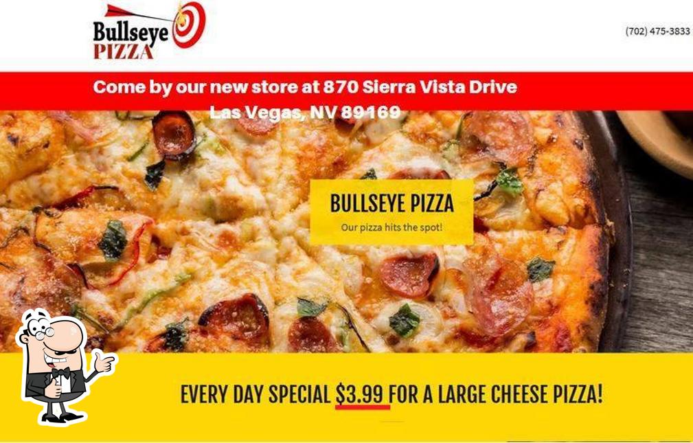 Bullseye Pizza in Las Vegas - Restaurant menu and reviews