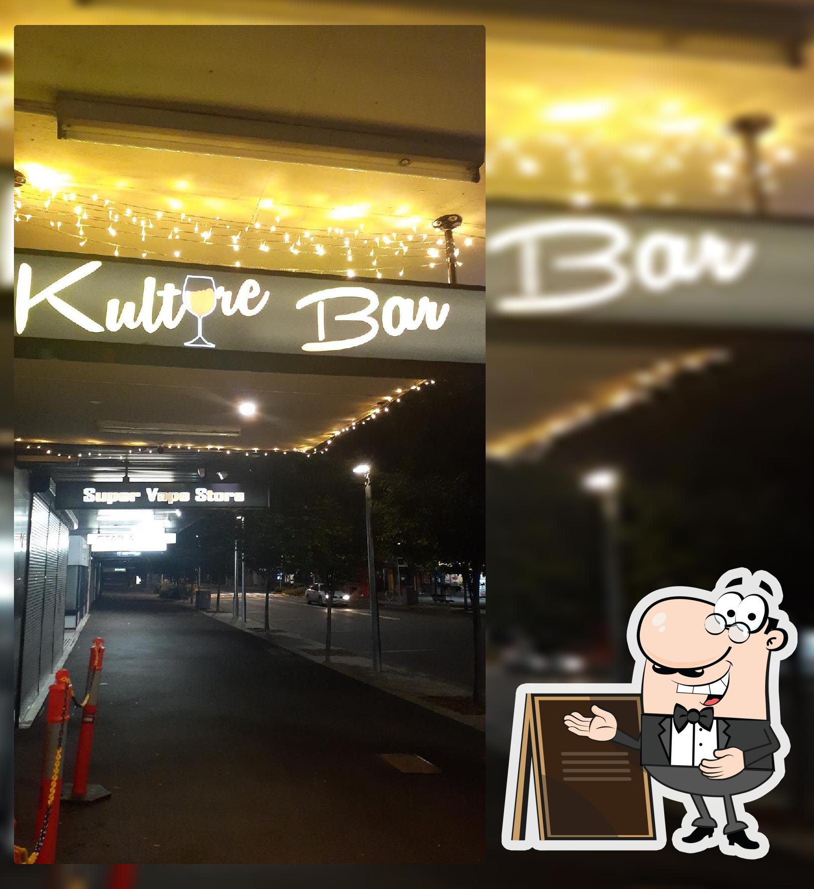 Kulture Bar, St Marys - Restaurant menu, prices and reviews