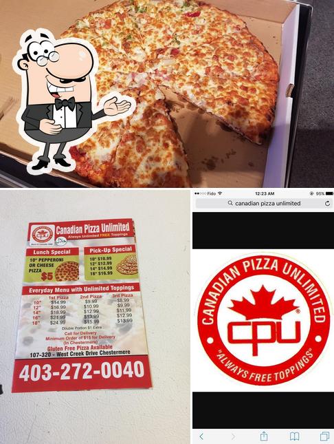 Canadian Pizza Unlimited in Chestermere - Restaurant menu and reviews