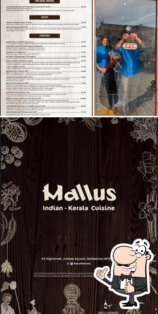 Mallus Restaurant, Maidstone - Restaurant menu, prices and reviews