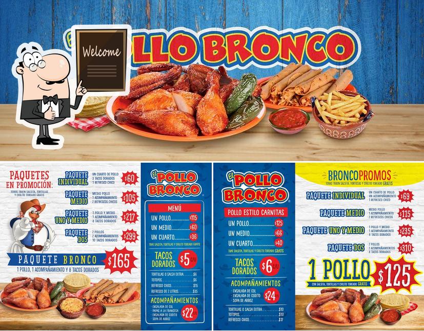 El Pollo Bronco restaurant, Ameca, C. Hidalgo 1-C - Restaurant menu and ...