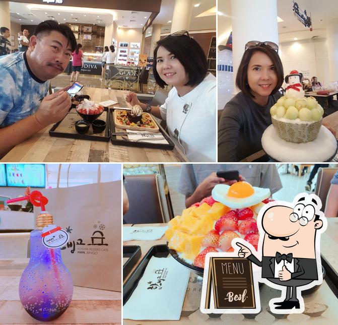 Han Bingo Korean Dessert Cafe, Bangkok - Restaurant menu, prices and ...