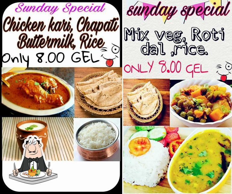 Indian Taste restaurant, Rustawi, Sanapiro street oppositeDTMU
