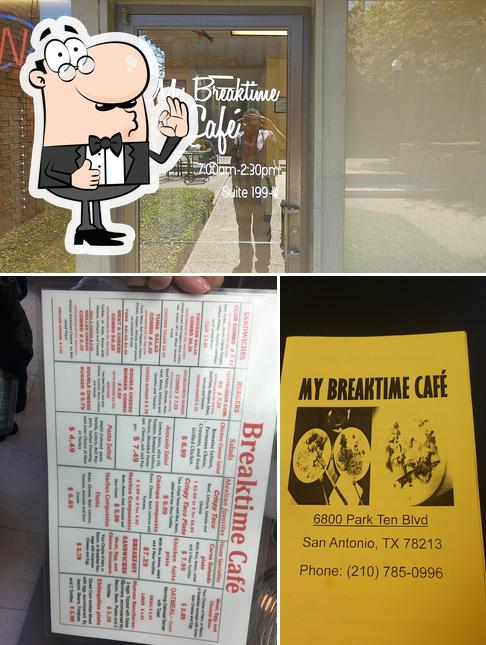 My Breaktime Cafe in San Antonio - Restaurant menu and reviews