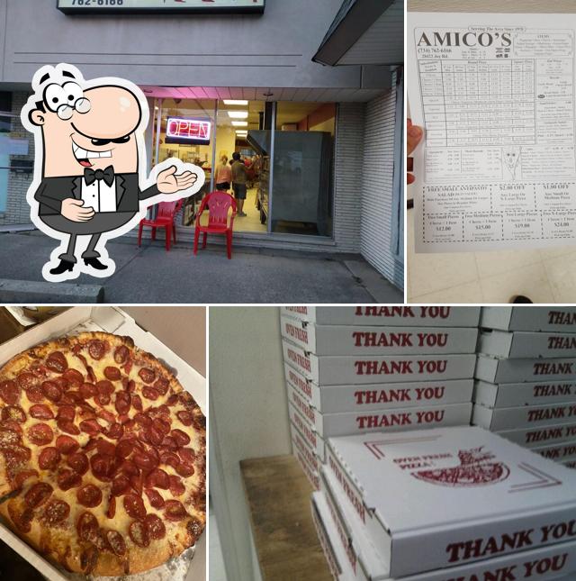 Amico's Pizzeria in Livonia - Restaurant menu and reviews