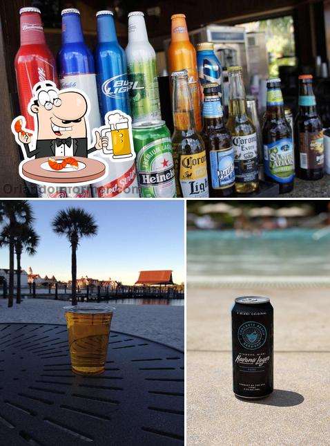 Barefoot Pool Bar, Polynesian Boat Dock in Bay Lake - Restaurant reviews