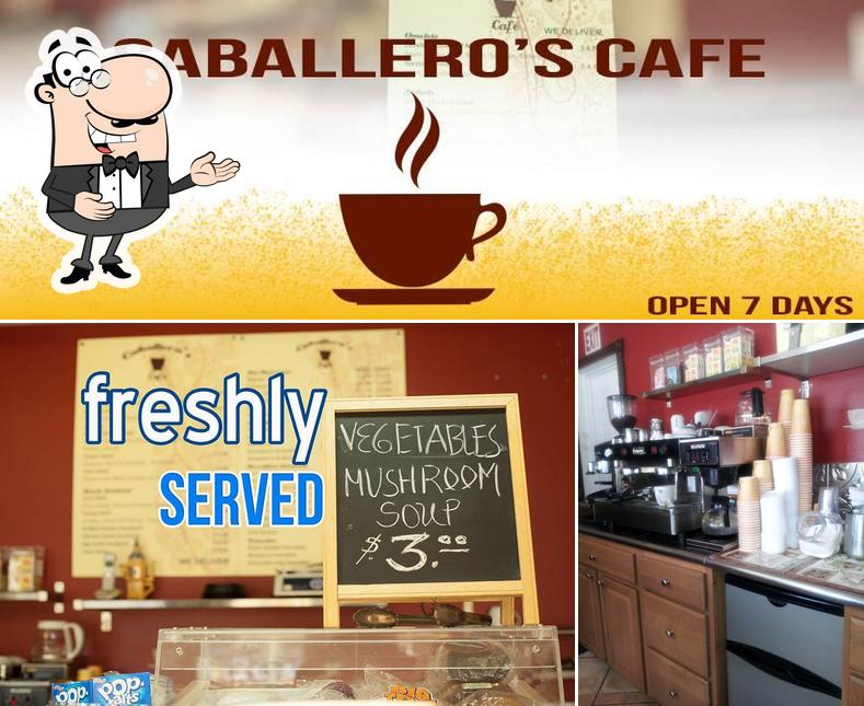 Caballero's Cafe, Hillside - Restaurant menu, prices and reviews