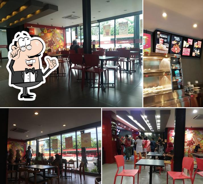 Richeese Factory Gatsu restaurant, Bandung, Jl. Gatot Subroto No.219 ...