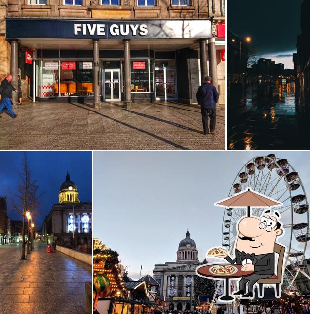 Five Guys Burgers and Fries Nottingham, Nottingham - Restaurant menu ...
