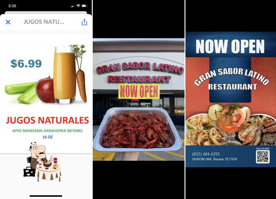 Gran Sabor Latino, Houston - Restaurant menu, prices and reviews