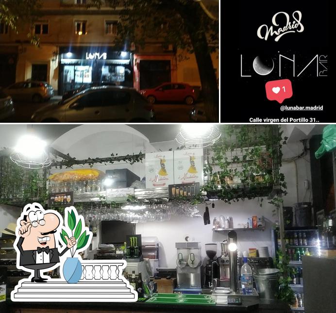 Luna Bar, Madrid - Restaurant menu, prices and reviews