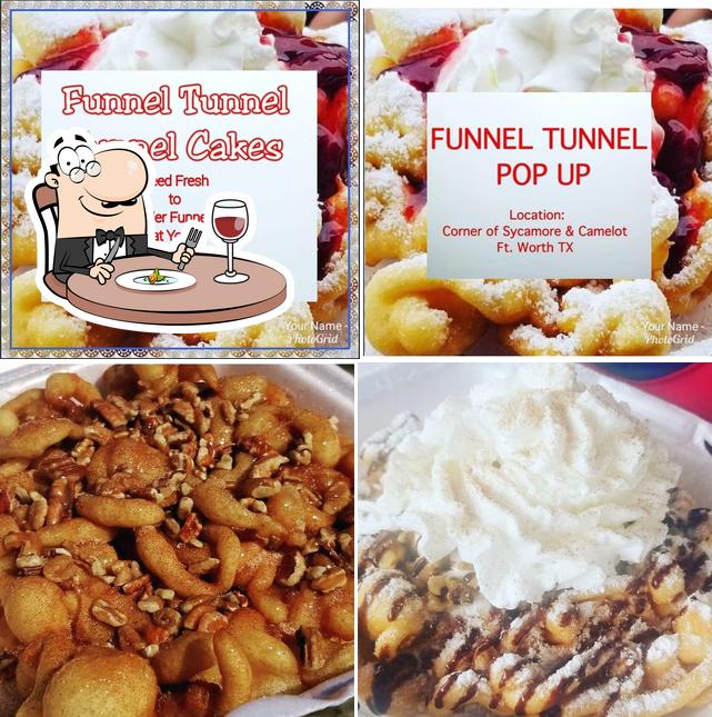 Funnel Tunnel Home Of The Funnel Cake, Fort Worth - Restaurant menu ...