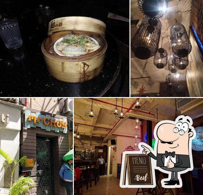 Mr. Choy, New Delhi, 15, opposite Blue Door Cafe - Restaurant menu and ...