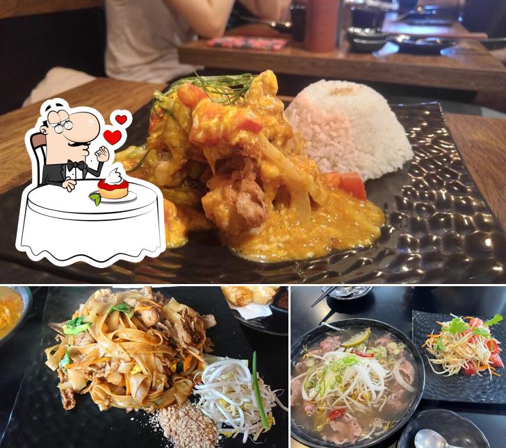 Restaurante Bangkok Express, Seul, 백송 빌딩 - Carta del restaurante y ...