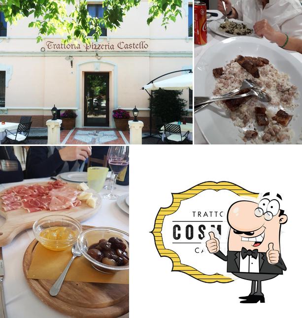 Trattoria Cosmana Castello ristorante, Castel D'ario - Menu e ...