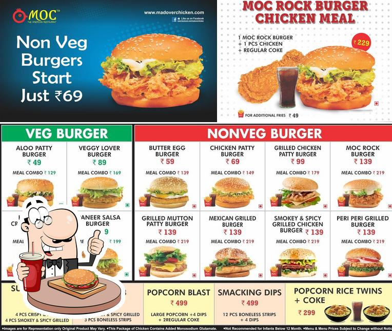 Mad Over Chicken (MOC) - The American Restaurant Central Mall ...