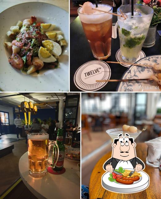 Twelve Degrees Rooftop Bar & Lounge, Curug Sangereng - Restaurant menu ...