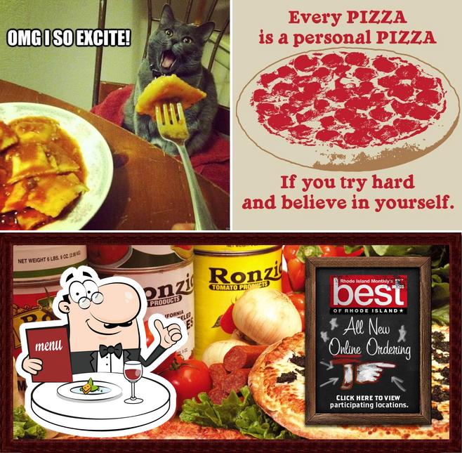 Ronzio's Pizza - Bryant University, Smithfield - Restaurant menu ...