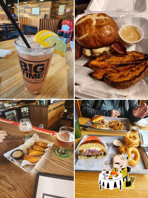 Big Time Burgers + Brew in Portage - Restaurant menu and reviews