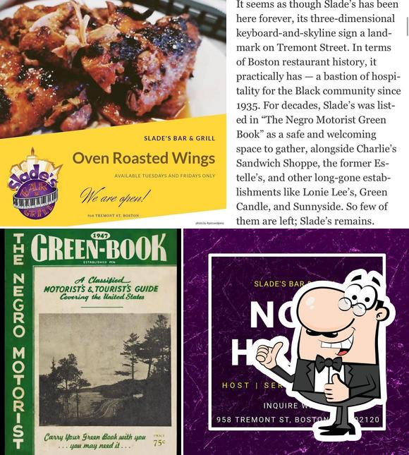 Slades Bar & Grill in Boston - Restaurant menu and reviews