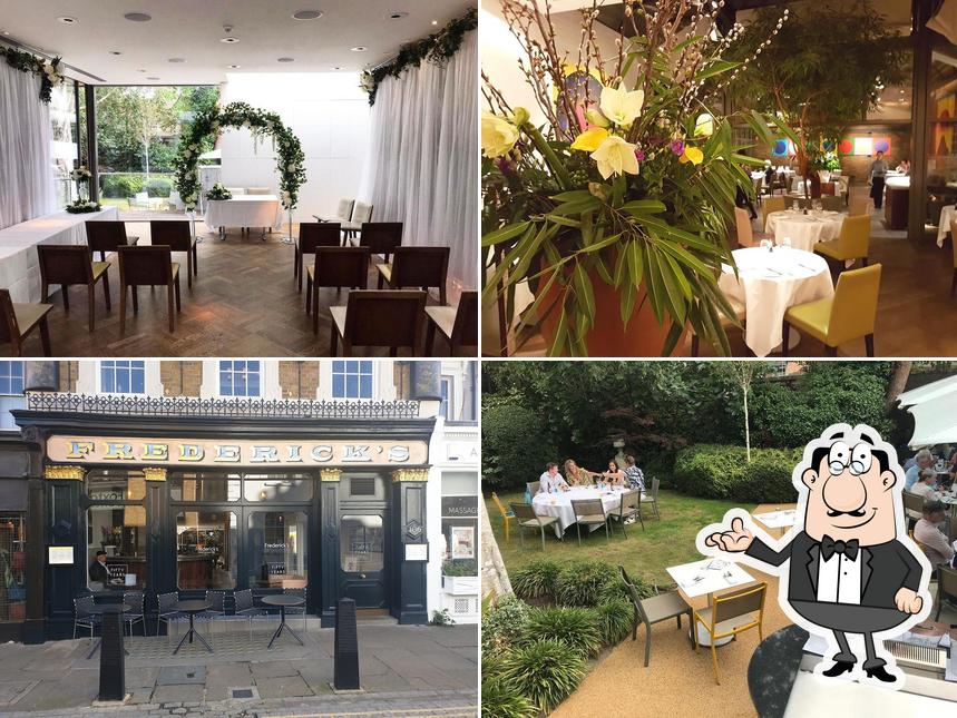 Frederick's, 106 Islington High St in London - Restaurant menu and reviews