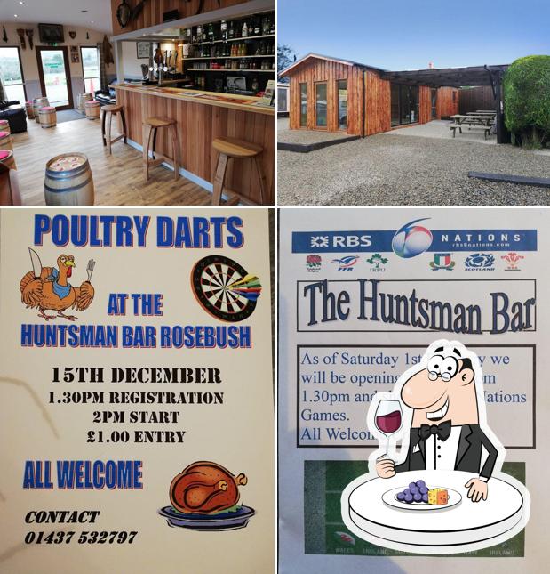 The Huntsman Bar at Rosebush Holiday Park - Menú del restaurante ...