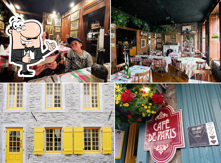 Café De Paris, Québec City - Restaurant menu, prices and reviews