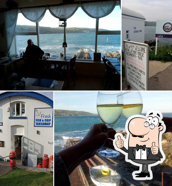 The Lifeboat House Restaurant in Coverack - Restaurant menu and reviews